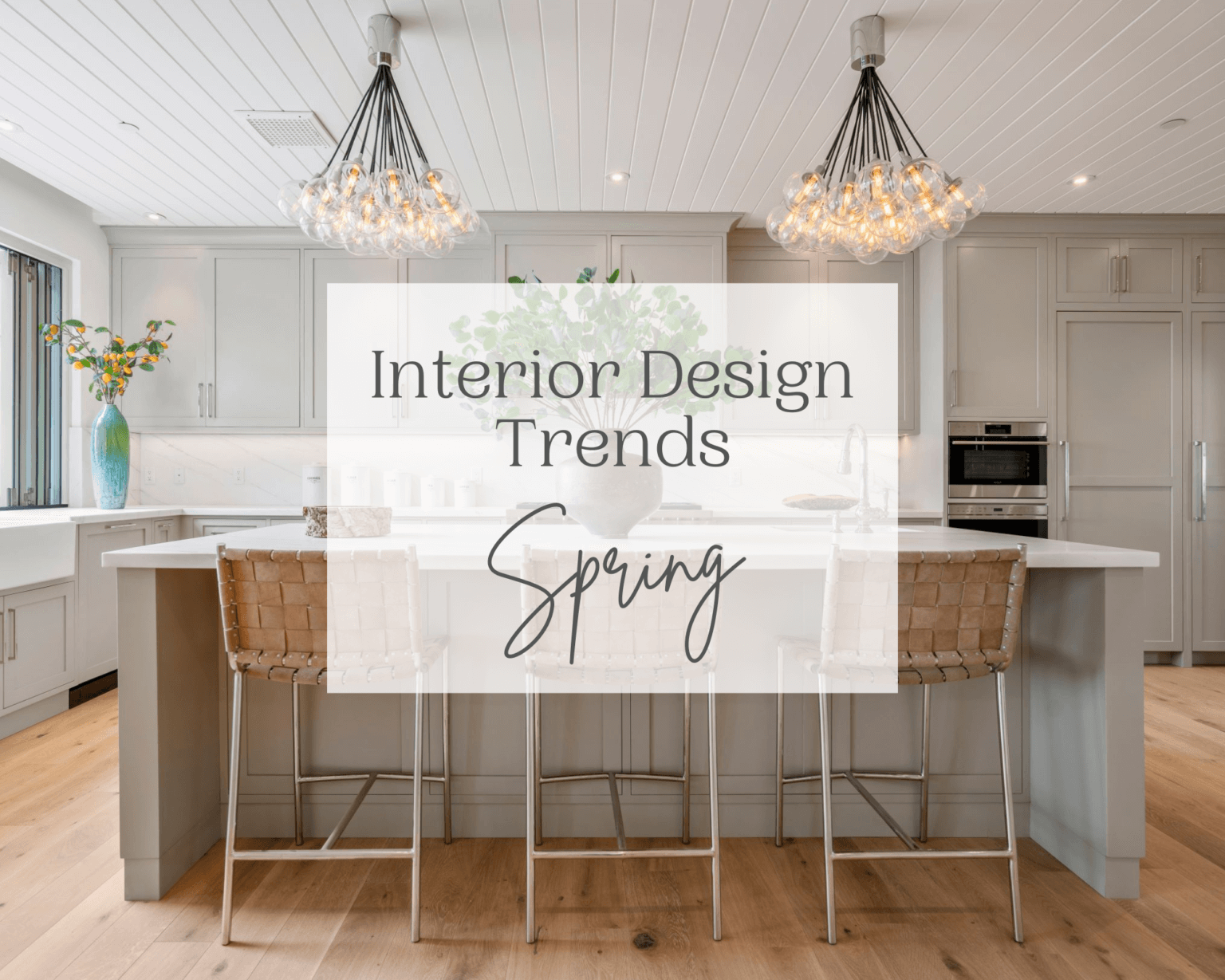 Spring Interior Design Trends - Stacy Sheeley Homes